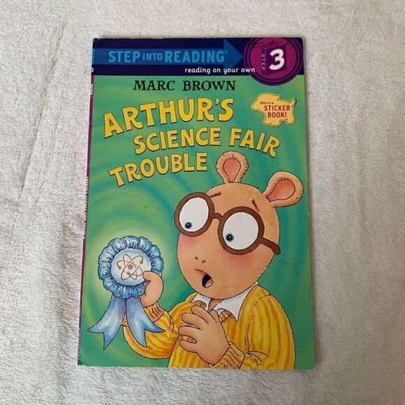 Other | Arthurs Science Fair Trouble Step Into Reading Book Step 3 ...